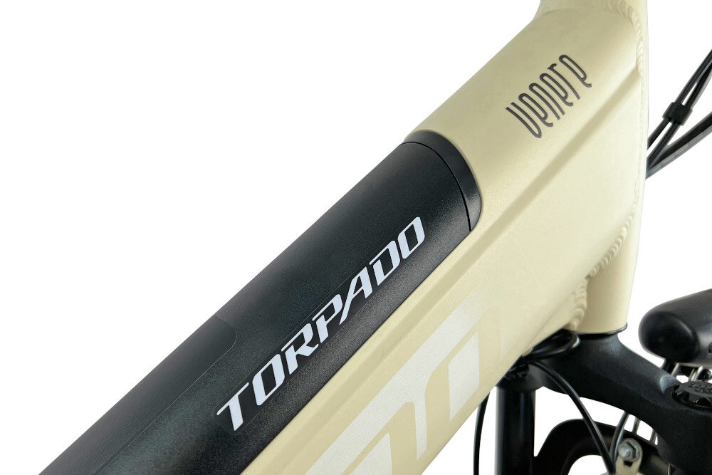 TORPADO Venere D18 28 cali Kremowy Rower elektryczny - niskie ceny i ...
