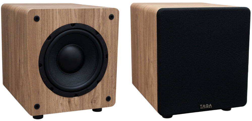 Subwoofer TAGA HARMOWY TSW-60 Dąb - niskie ceny i opinie w Media Expert