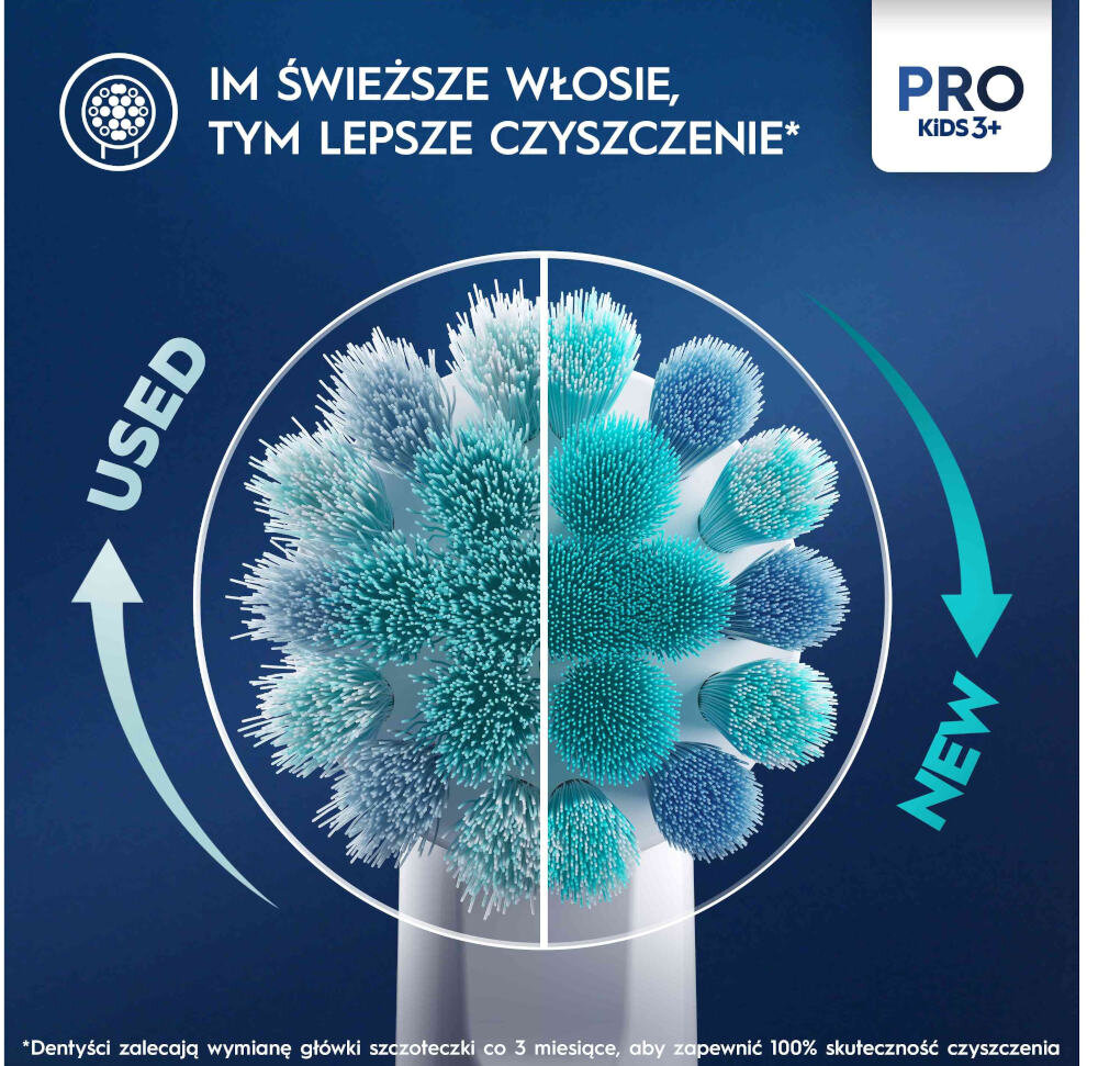 ORAL-B Kids Pro Spiderman + Etui Szczoteczka rotacyjna - niskie ceny i opinie w Media Expert
