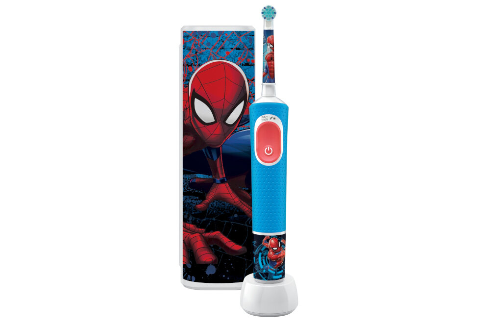 ORAL-B Kids Pro Spiderman + Etui Szczoteczka rotacyjna - niskie ceny i opinie w Media Expert