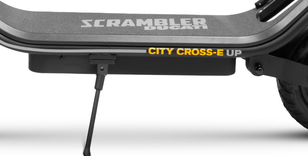 DUCATI Scrambler City Cross-E Up Czarno-szary Hulajnoga elektryczna ...