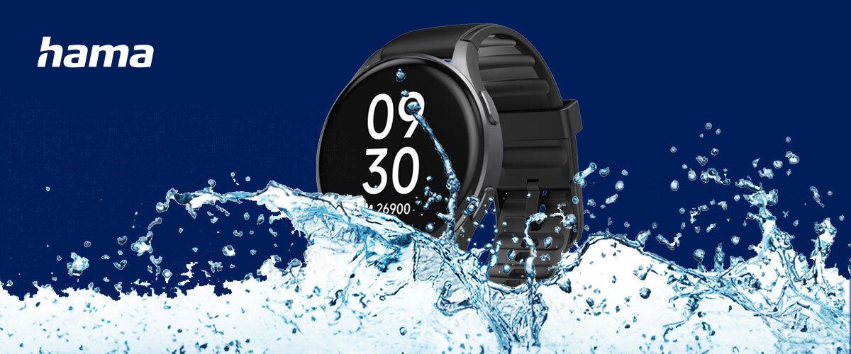 HAMA 8900 Czarny Smartwatch - niskie ceny i opinie w Media Expert