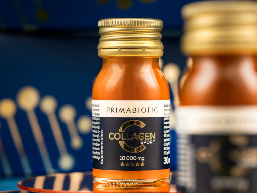 PRIMABIOTIC Sport Ananasowy (30 x 30 ml) Kolagen - niskie ceny i opinie w Media Expert