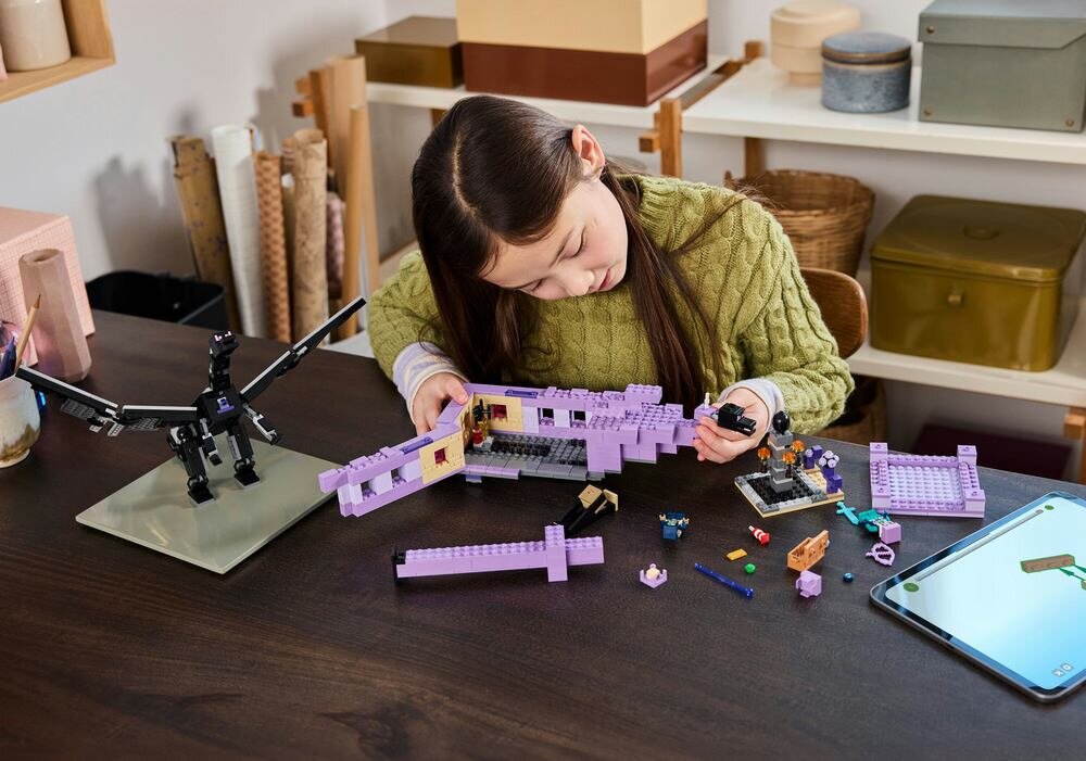 LEGO 21264 Minecraft Smok Kresu i statek Kresu - niskie ceny i opinie w ...