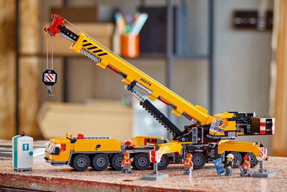 LEGO 60409 City Żółty ruchomy żuraw - niskie ceny i opinie w Media Expert