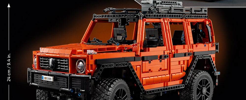 LEGO 42177 Technic Mercedes-Benz G 500 PROFESSIONAL Line 4x4 - niskie ...
