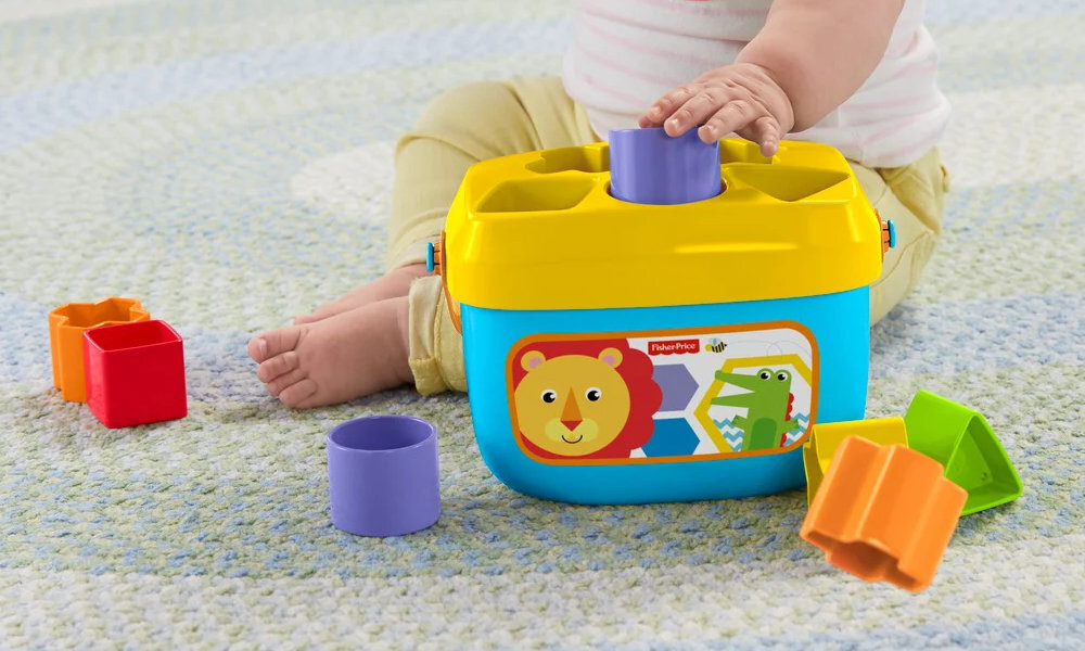 FISHER PRICE Pierwsze Klocki Malucha FFC84 Klocki sensoryczne - niskie ... FISHER PRICE Pierwsze Klocki Malucha FFC84 Klocki sensoryczne - niskie ...