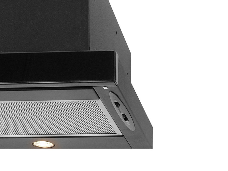 AKPO WK-7 Light Glass Eco 60 Czarny 338.8m3/h 71dB klasa C Okap ...