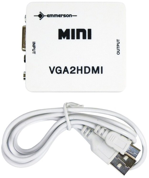 EMMERSON Adapter VGA - HDMI - niskie ceny i opinie w Media Expert