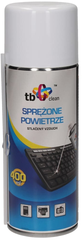 TB Clean 400 ml Sprężone powietrze - niskie ceny i opinie w Media Expert