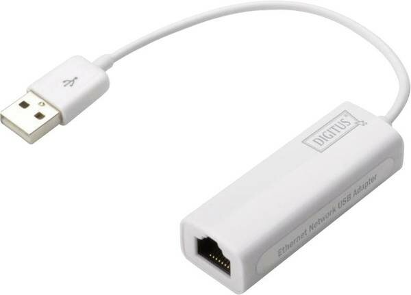 DIGITUS Adapter USB 2.0 - RJ-45 - niskie ceny i opinie w Media Expert