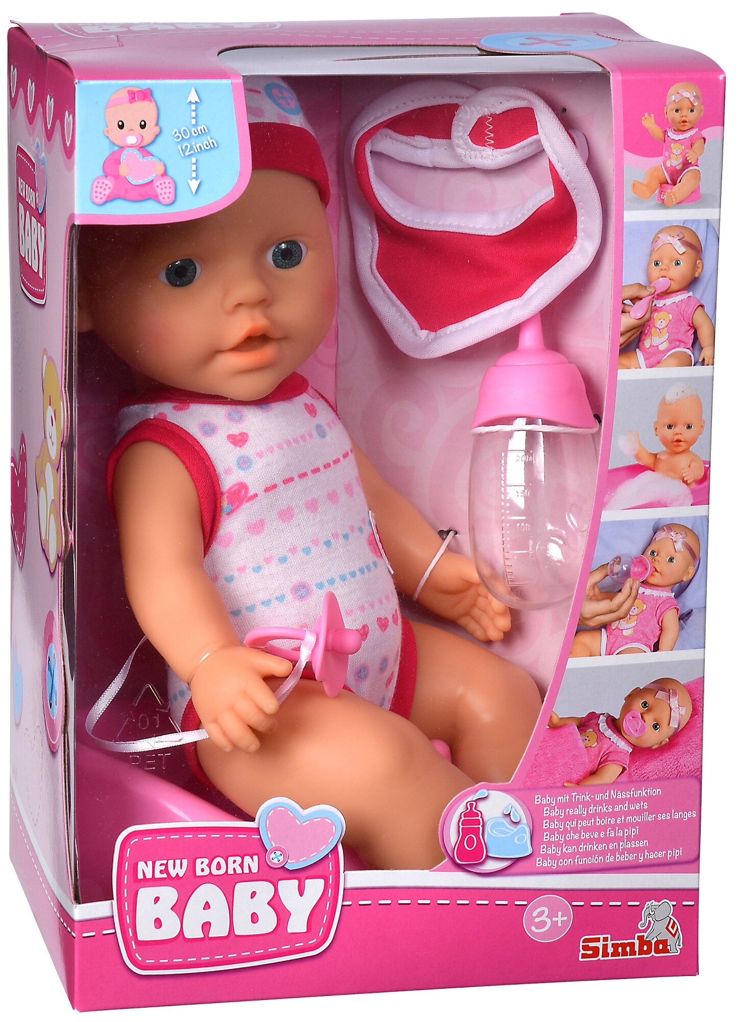 SIMBA New Born Baby 105037800 (1 lalka) Lalka - niskie ceny i opinie w Media Expert