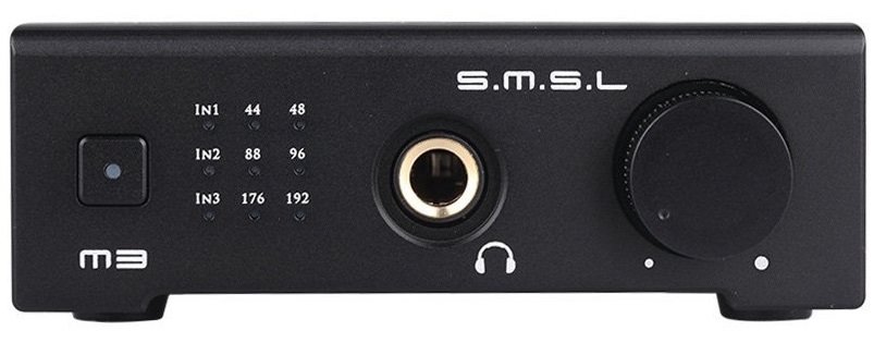 SMSL M3 Czarny Wzmacniacz słuchawkowy - niskie ceny i opinie w Media Expert