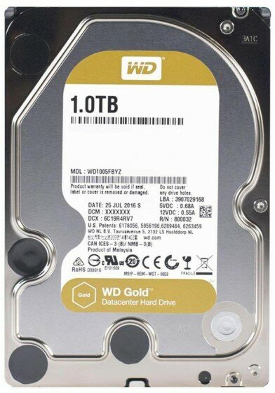 WD Gold 1TB HDD Dysk - niskie ceny i opinie w Media Expert