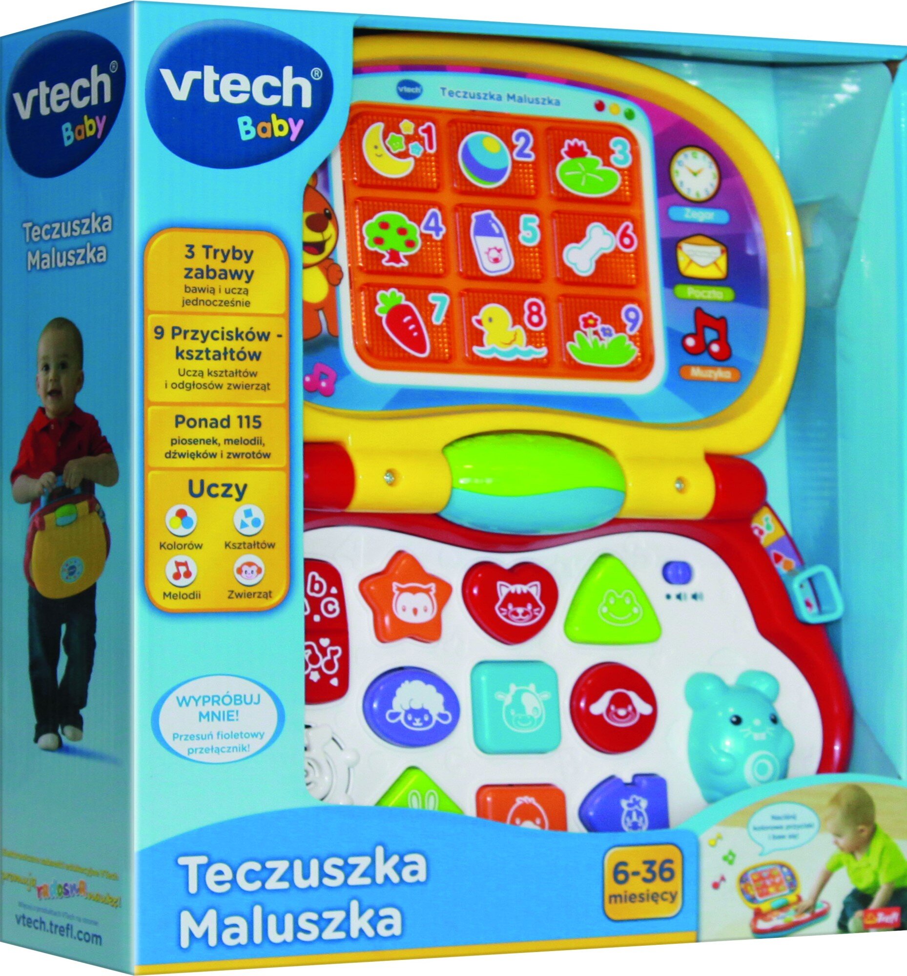 VTECH Baby Teczuszka Maluszka 60676 Zabawka edukacyjna - niskie ceny i ...