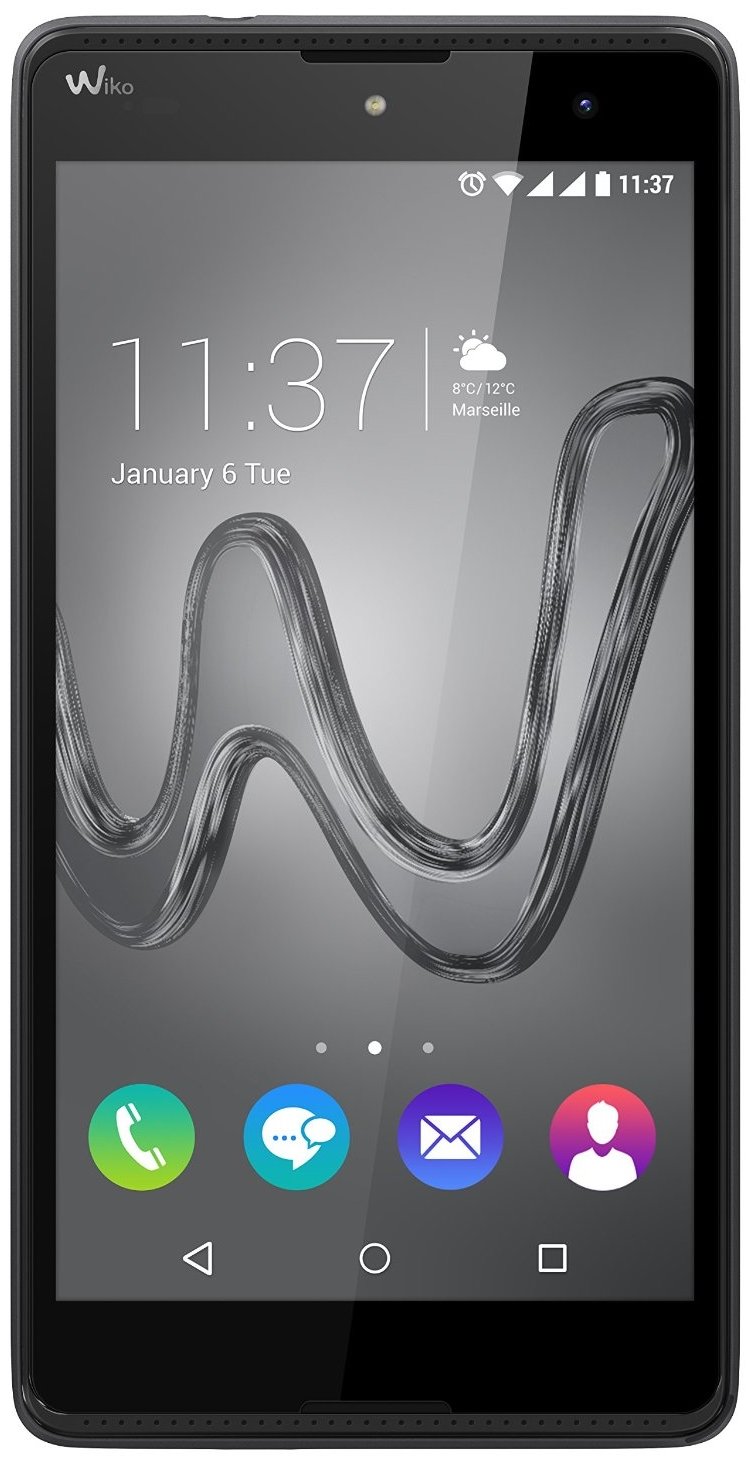 WIKO Robby 1/16GB 5.5" Szary Smartfon - niskie ceny i opinie w Media Expert