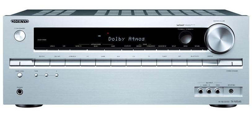 ONKYO TX-NR 545 Srebrny Amplituner - niskie ceny i opinie w Media Expert