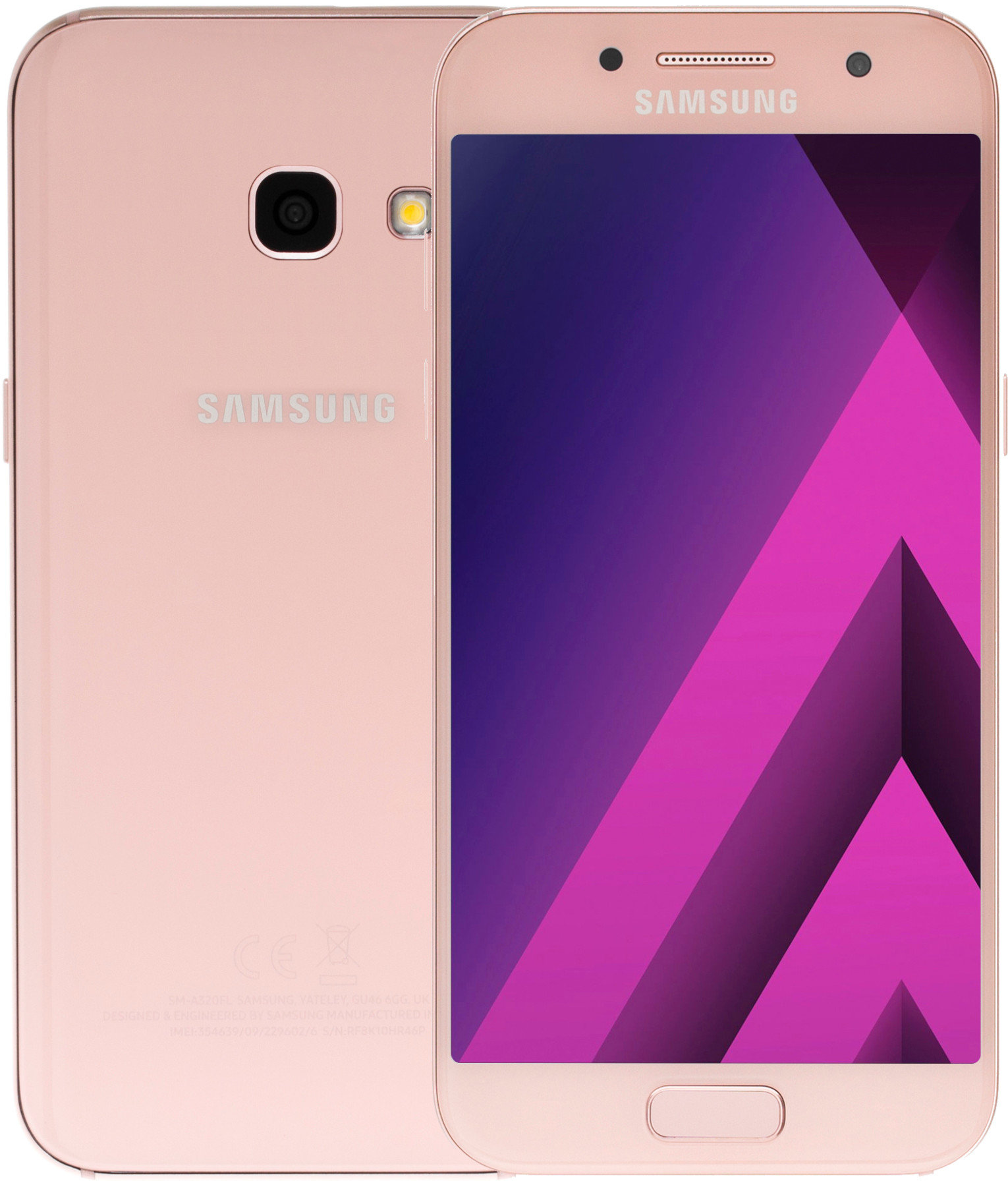 SAMSUNG Galaxy A5 2017 3/32GB 5.2" Różowy SM-A520 Smartfon - niskie ...