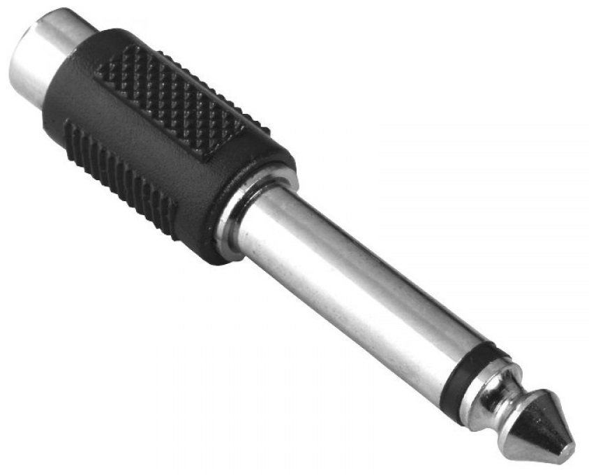 HAMA Adapter Jack 6.3 mm - RCA - niskie ceny i opinie w Media Expert