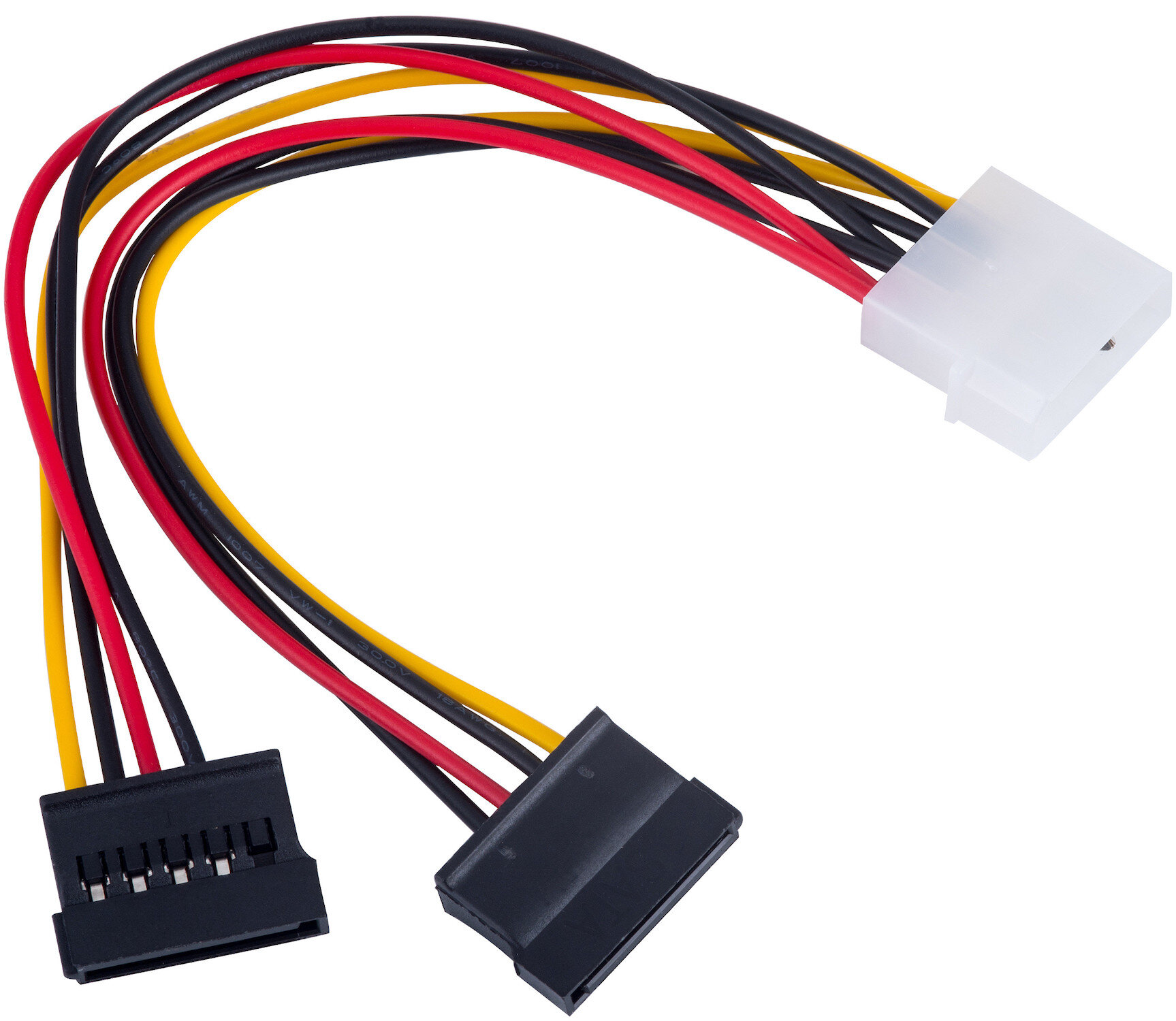 AKYGA AK-CA-16 0.15 m Adapter Molex - 2x SATA - niskie ceny i opinie w ...