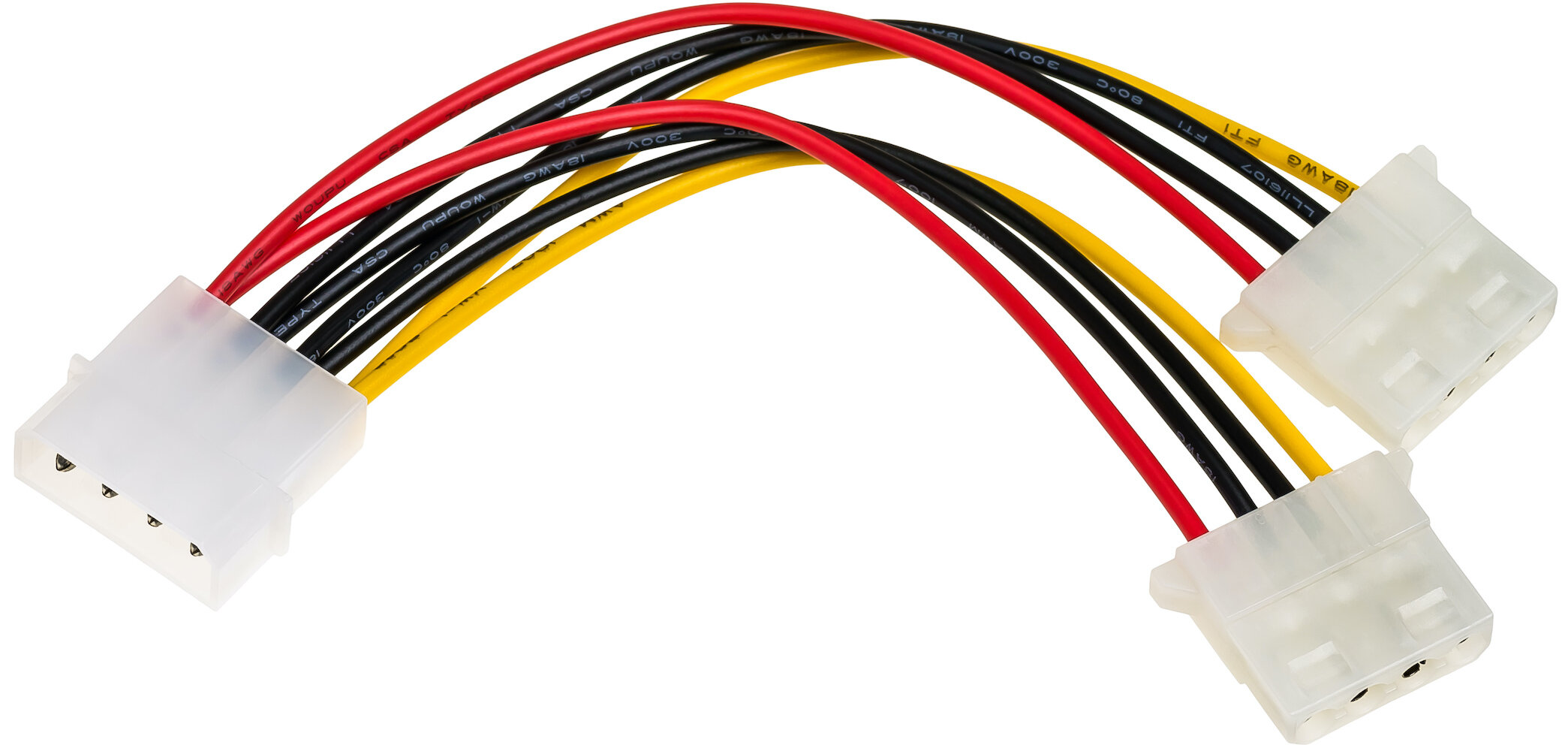 AKYGA AK-CA-15 0.15 m Adapter Molex - 2x Molex - niskie ceny i opinie w ...