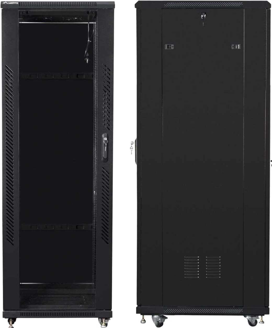 LANBERG 19" 37U FF01-6837-12B Czarny Szafa RACK - niskie ceny i opinie ...