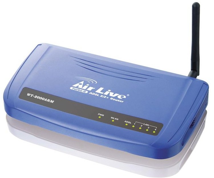 OVISLINK AIRLIVE WT-2000ARM-A ADSL2/2 Wifi Router - niskie ceny i ...