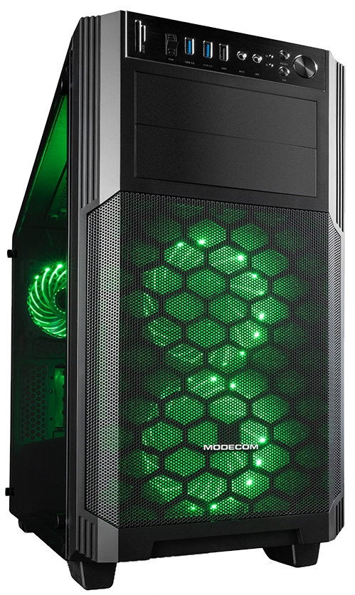 MODECOM Rea Glass RGB Obudowa - niskie ceny i opinie w Media Expert