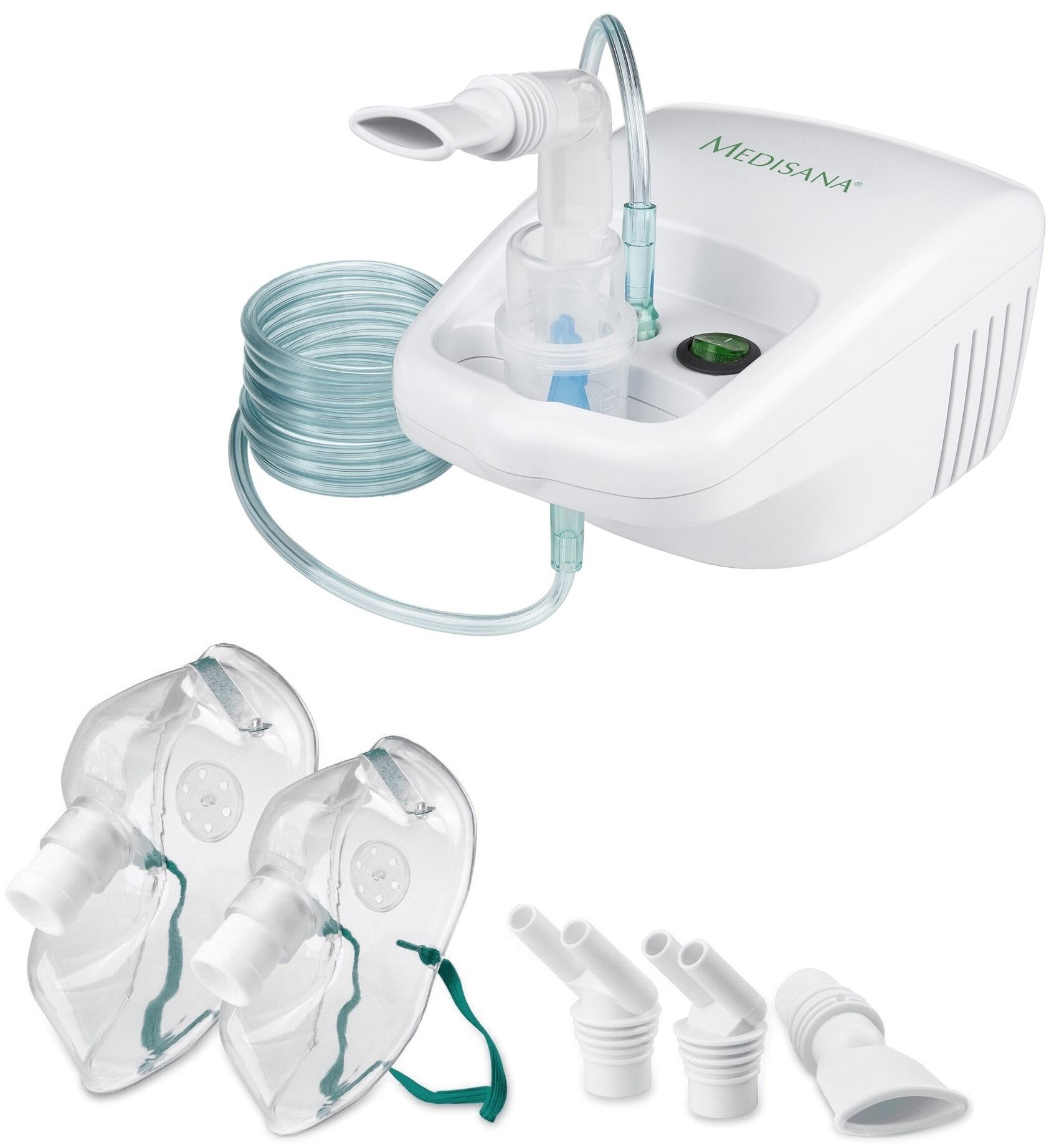 MEDISANA IN 500 Compact 0.2 ml/min Inhalator nebulizator pneumatyczny ...