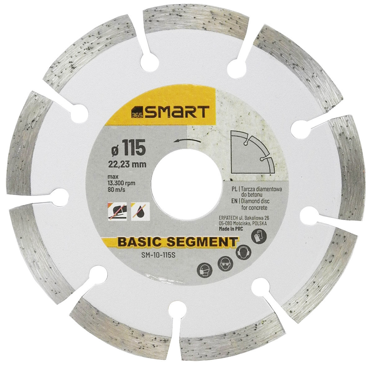 SMART SM-10-115S 115 mm Tarcza do cięcia - niskie ceny i opinie w Media ...