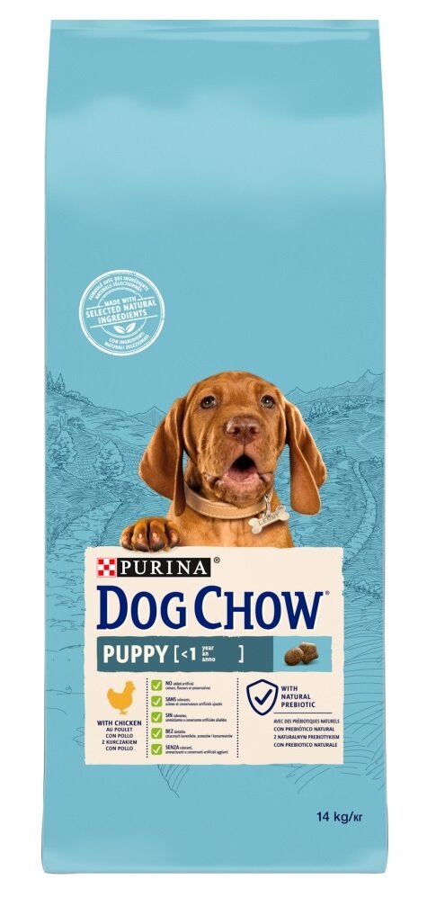 PURINA Dog Chow Puppy z Kurczakiem 14 kg Karma dla psa - niskie ceny i opinie w Media Expert
