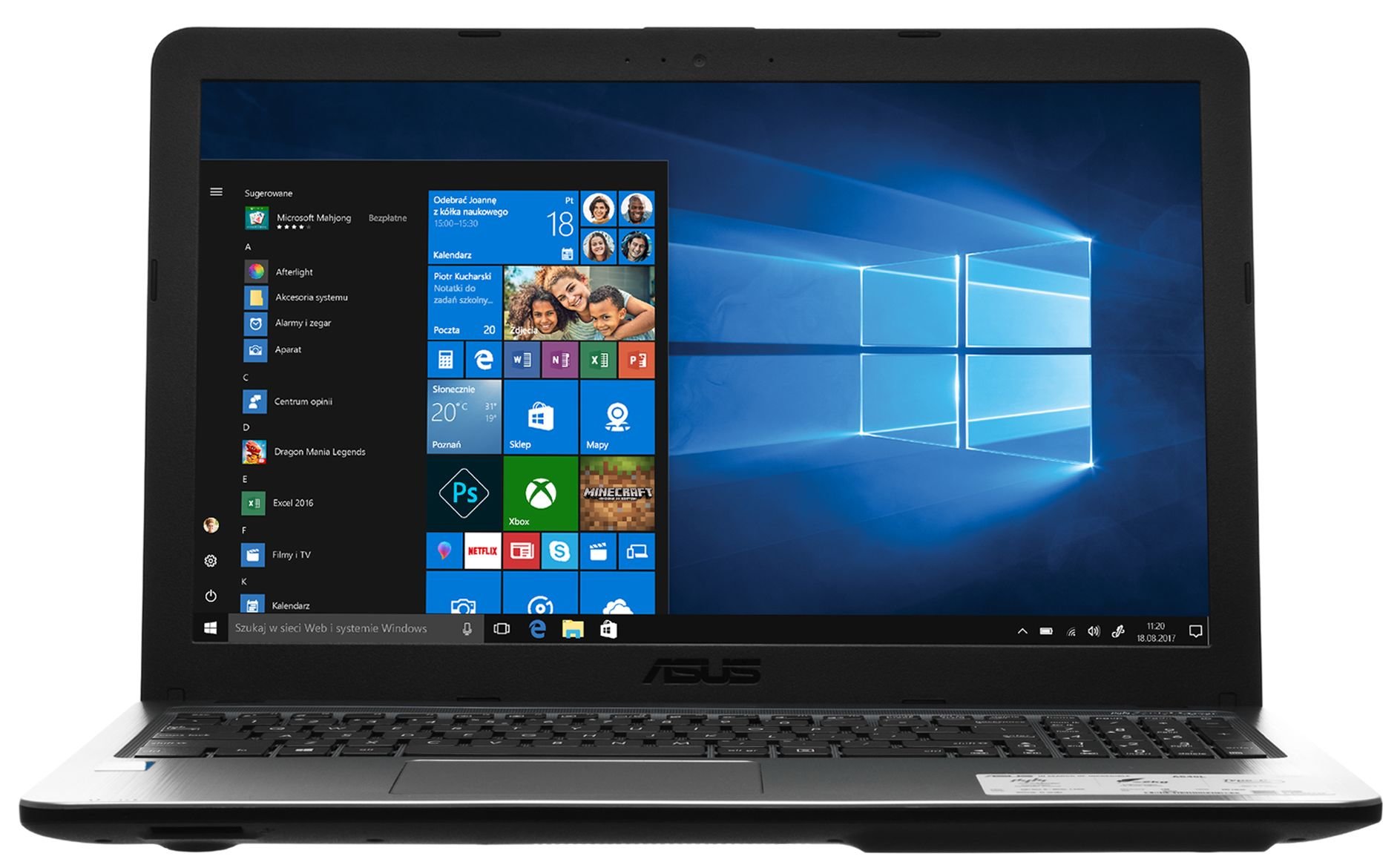 ASUS VivoBook A540LA-XX1408T Laptop - ceny i opinie w Media Expert