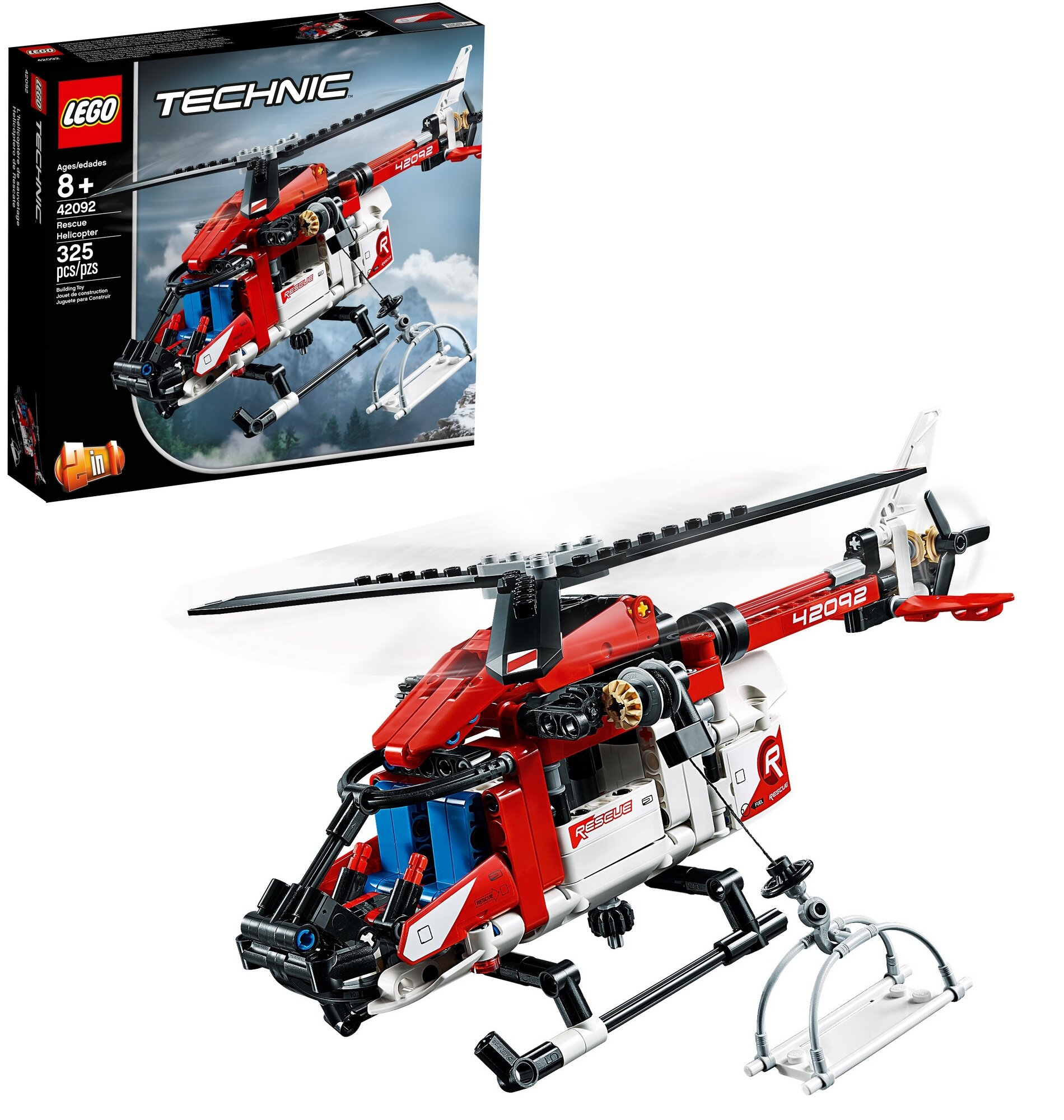 LEGO Technic Helikopter ratunkowy 42092 - niskie ceny i opinie w Media ...
