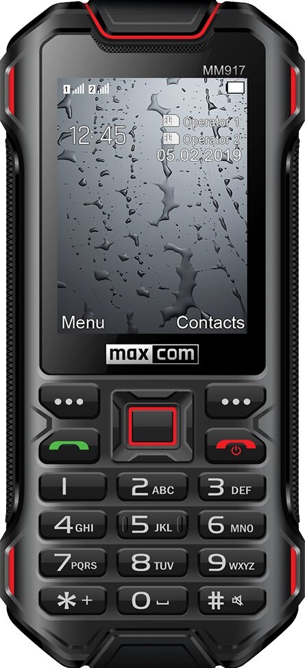 MAXCOM MM917 Czarny Telefon - niskie ceny i opinie w Media Expert