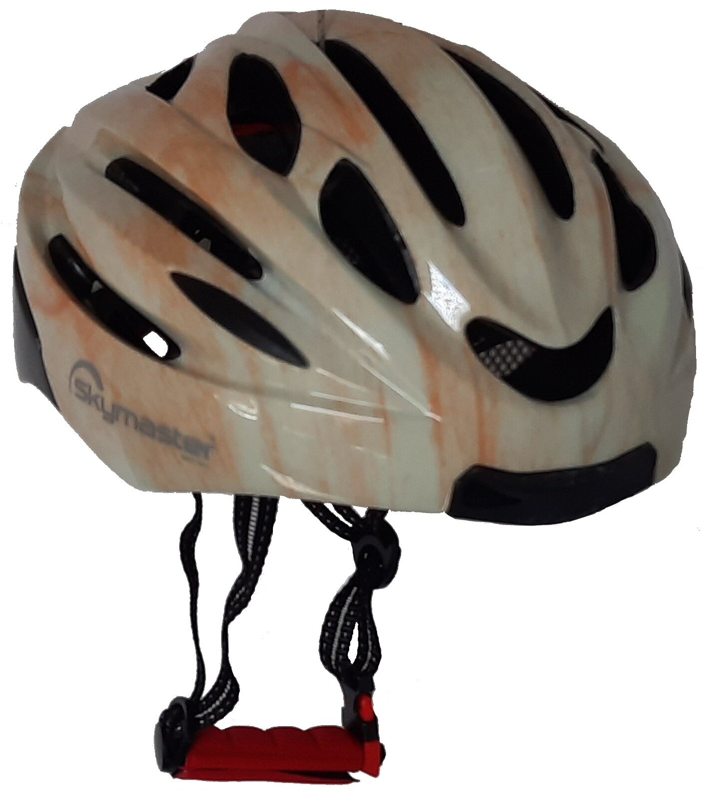 SKYMASTER Smart Helmet Kremowy MTB (rozmiar L) Kask rowerowy - niskie ...