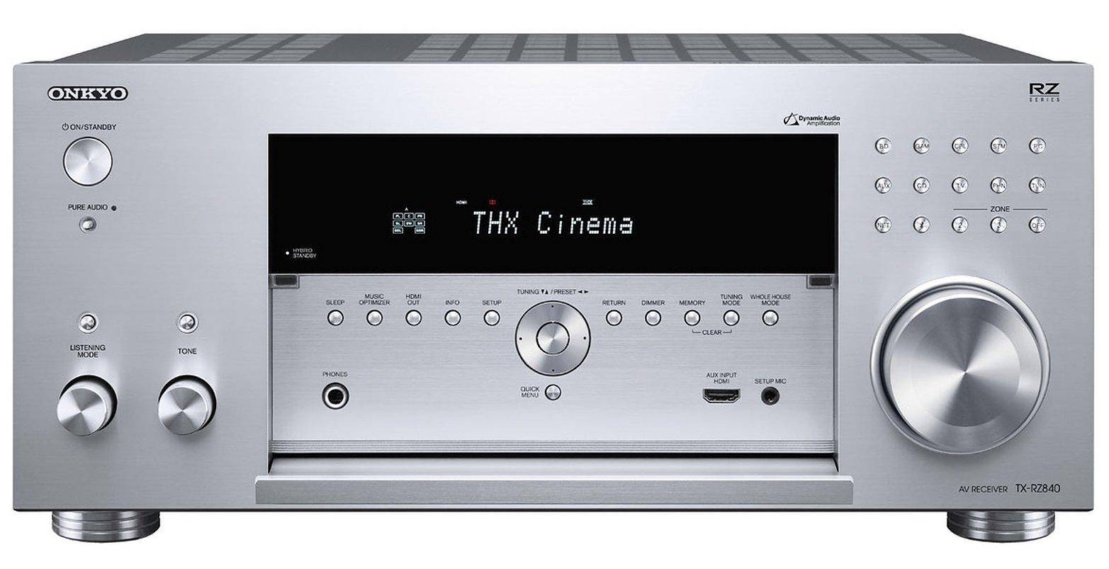 ONKYO TX-RZ840 Srebrny Amplituner - niskie ceny i opinie w Media Expert