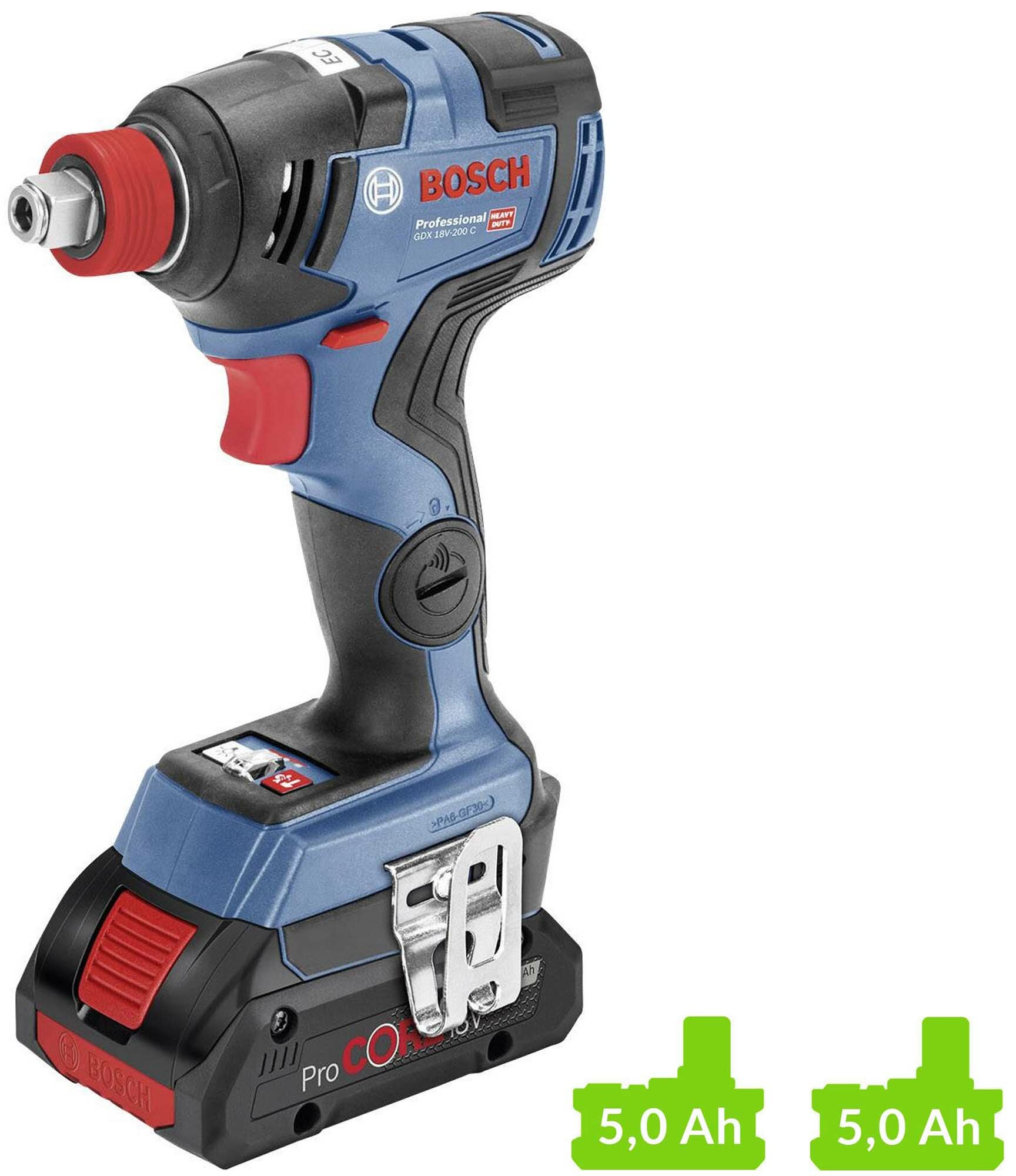 Zakrętarka BOSCH Professional GDX 18V-200 C 06019G4201 - niskie ceny i ...