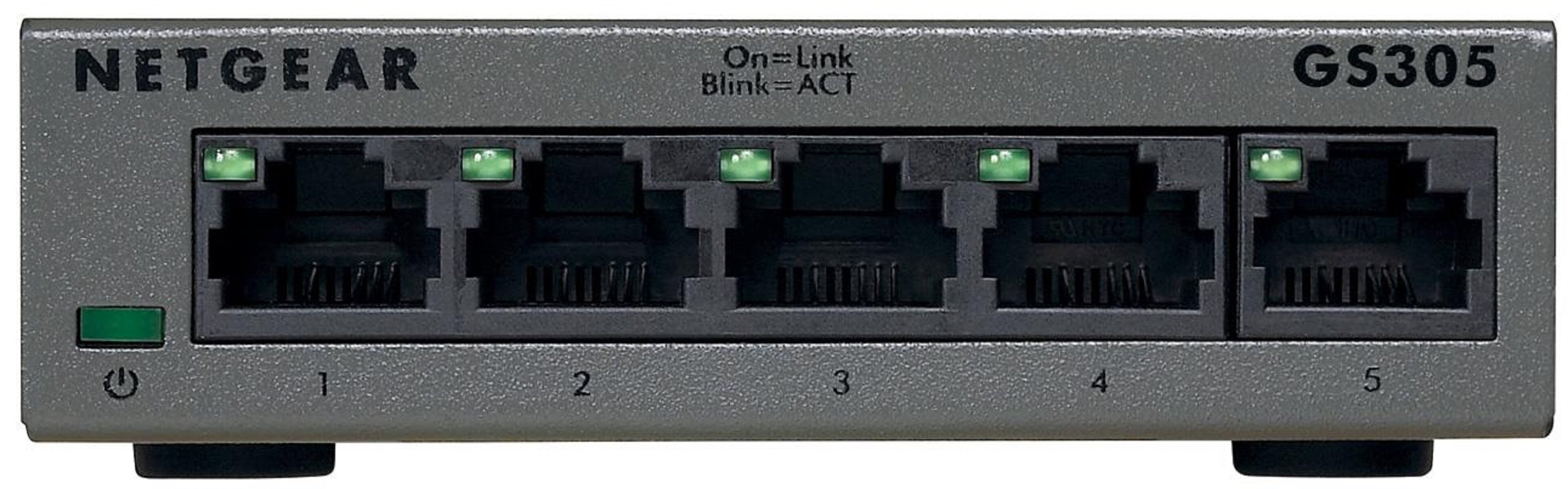 NETGEAR GS305-300PES Switch - niskie ceny i opinie w Media Expert