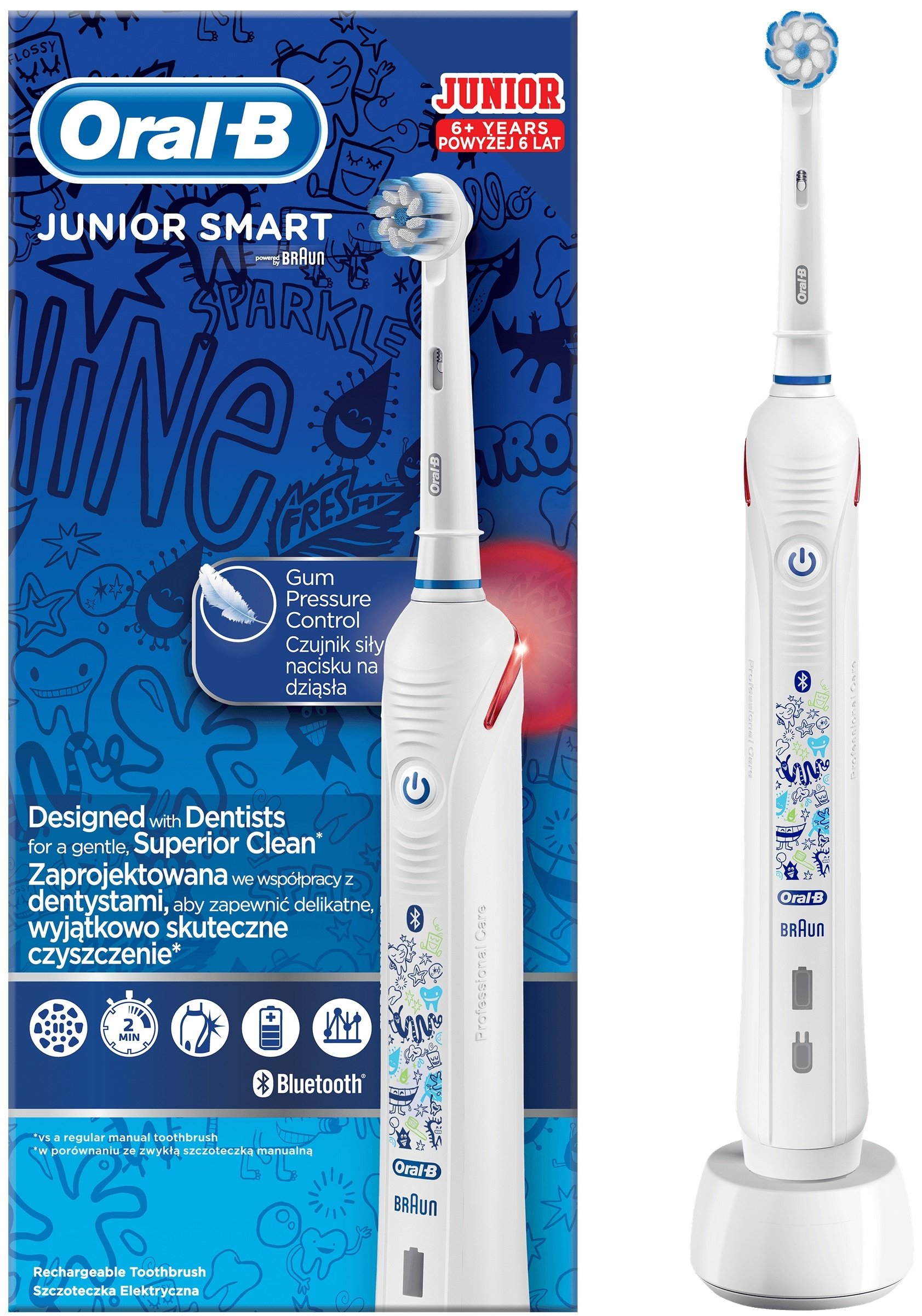 ORAL-B Sens Junior Teen Smart Szczoteczka rotacyjna - niskie ceny i ...