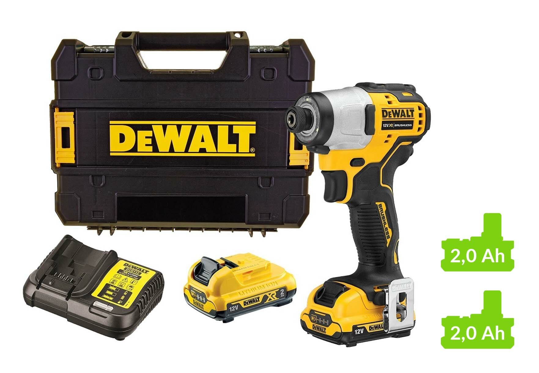 DEWALT DCF801D2-QW Zakrętarka udarowa - niskie ceny i opinie w Media Expert