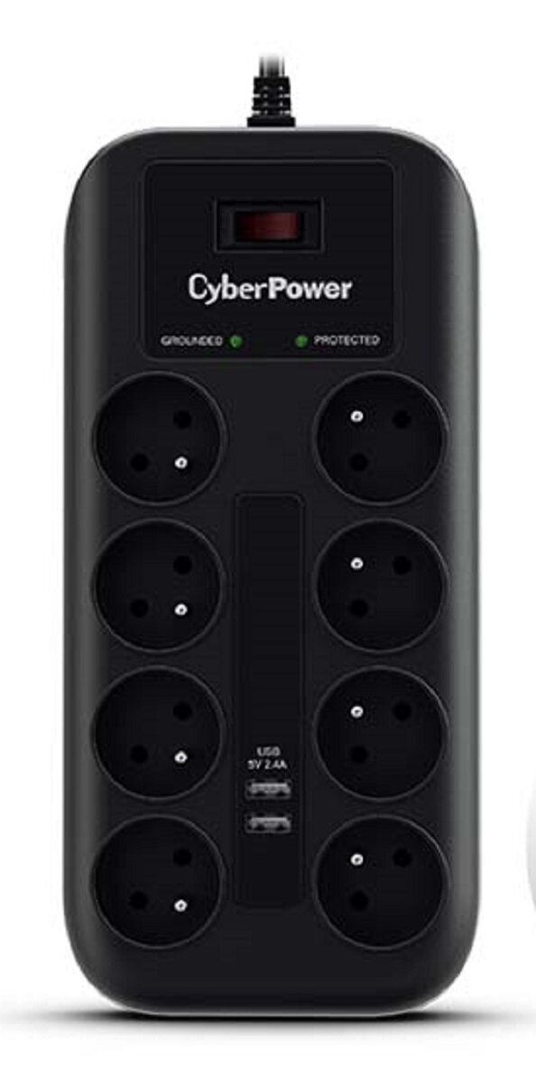 CYBERPOWER P0820SUF0-FR (1.8 m) Listwa - niskie ceny i opinie w Media ...