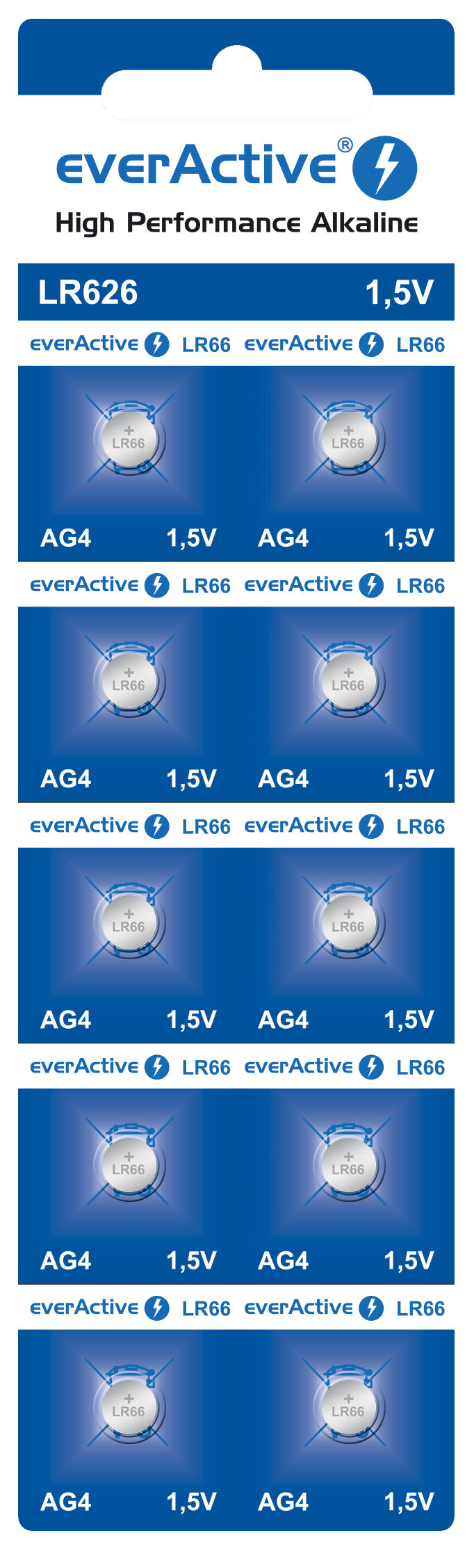 EVERACTIVE LR626 AG4 (10 szt.) Baterie LR66 - niskie ceny i opinie w ...