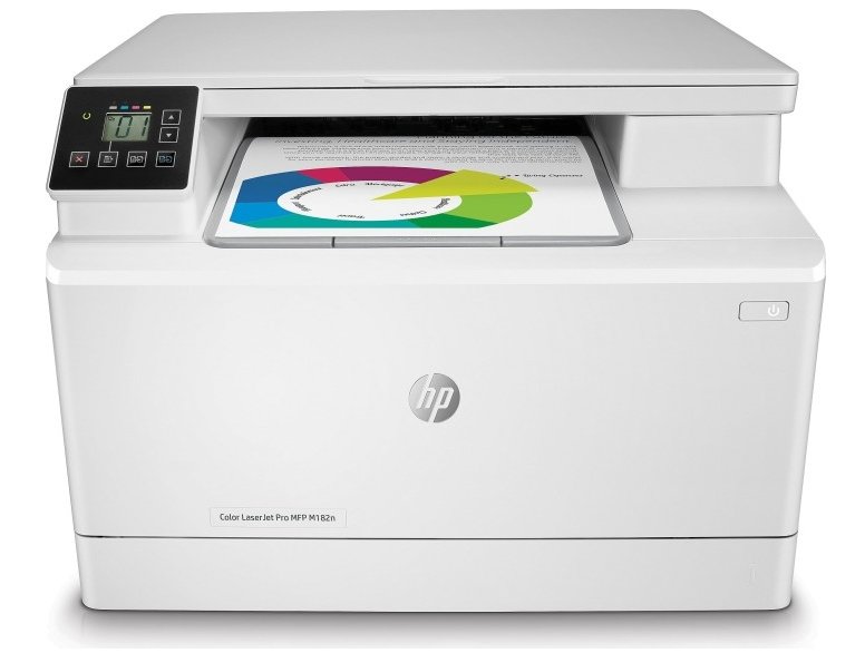 HP Color LaserJet Pro M182n LAN USB Urządzenie wielofunkcyjne - niskie ...