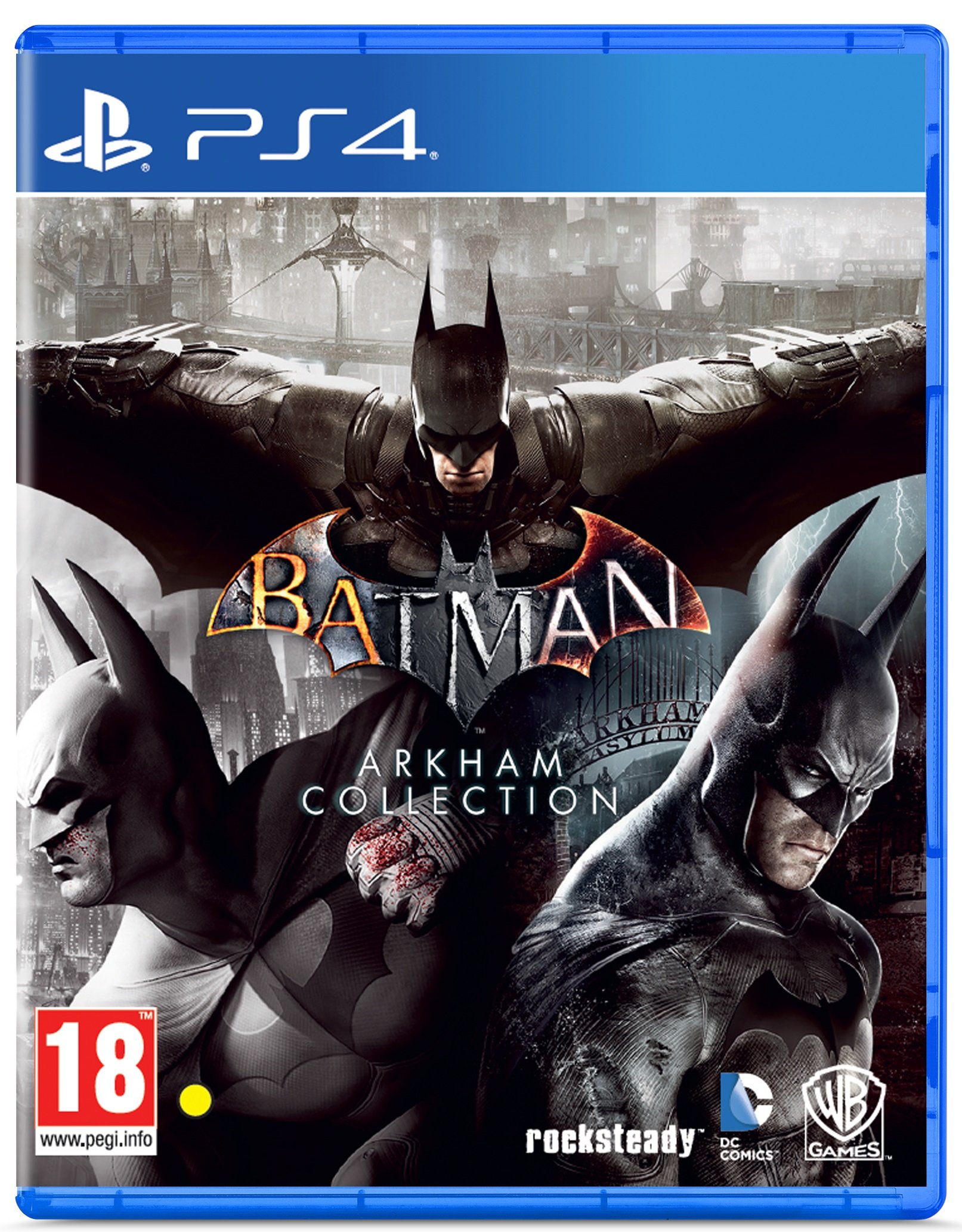 Batman Arkham Collection Gra Ps4 Kompatybilna Z Ps5 Niskie Ceny I