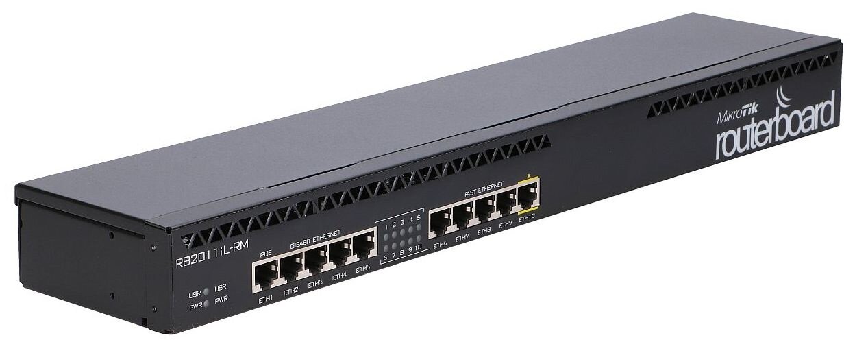 MIKROTIK RB2011iL-RM Switch - niskie ceny i opinie w Media Expert