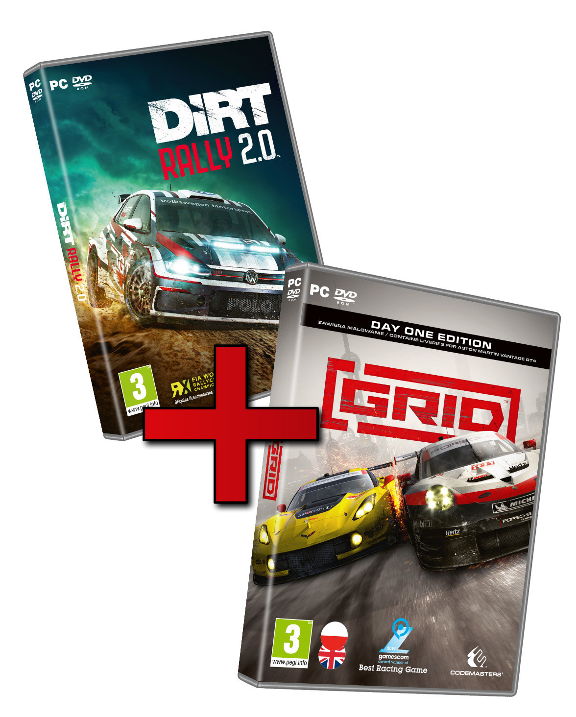 Racing Pack: Grid + Dirt Rally 2.0 Gra PC - niskie ceny i opinie w ...