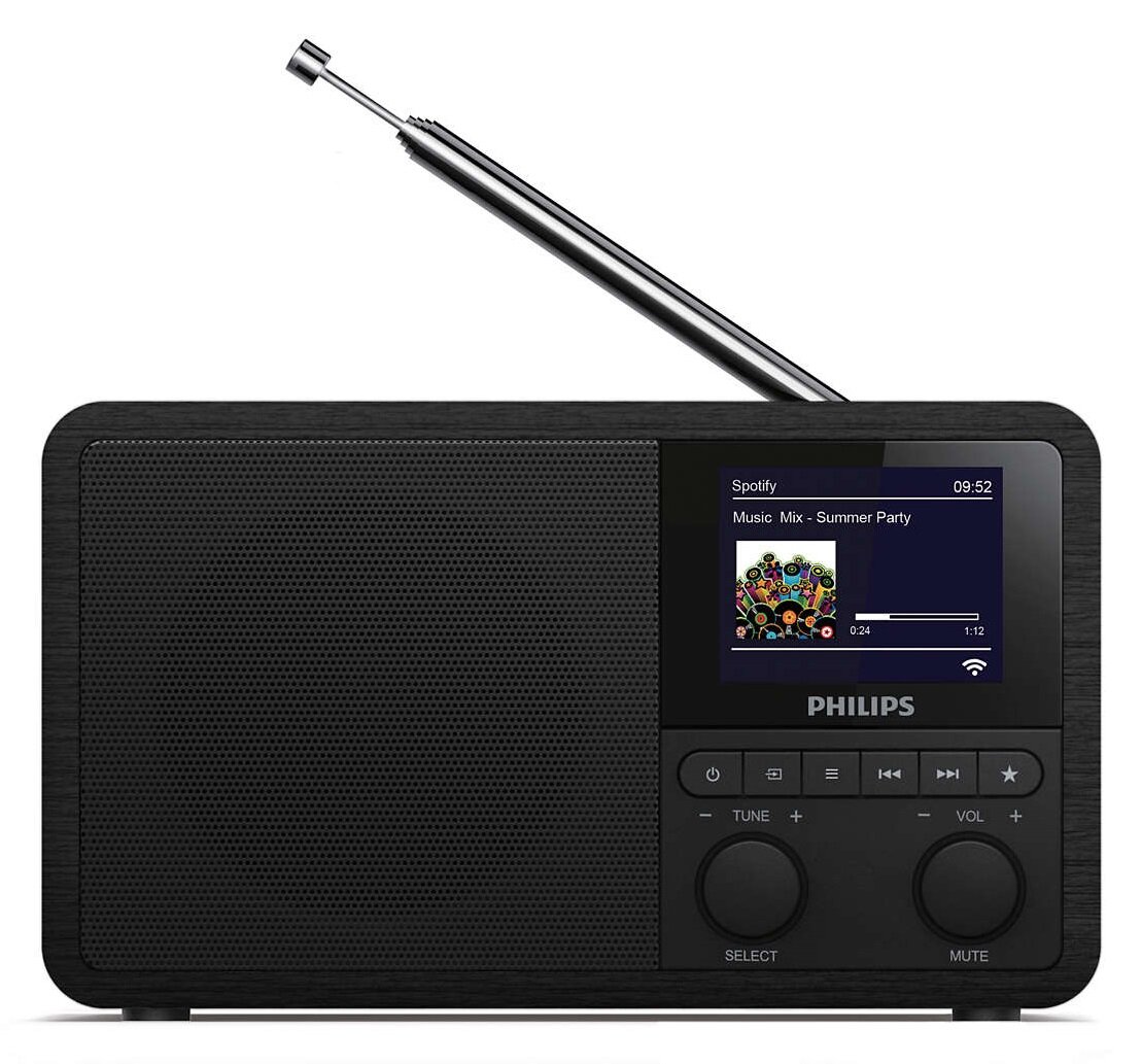 PHILIPS TAPR802/12 Czarny Radio internetowe - niskie ceny i opinie w ...