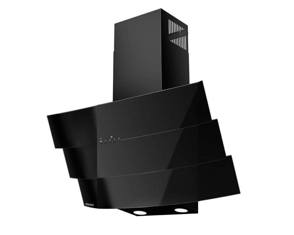 MAAN Rega 60 Czarny Okap - niskie ceny i opinie w Media Expert