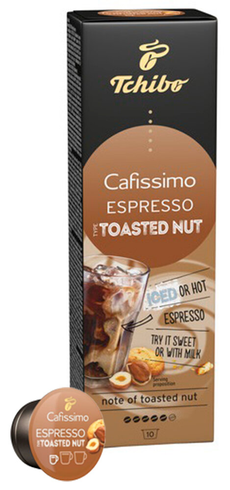 TCHIBO Cafissimo Espresso Prażony Orzech Kapsułki - niskie ceny i ...