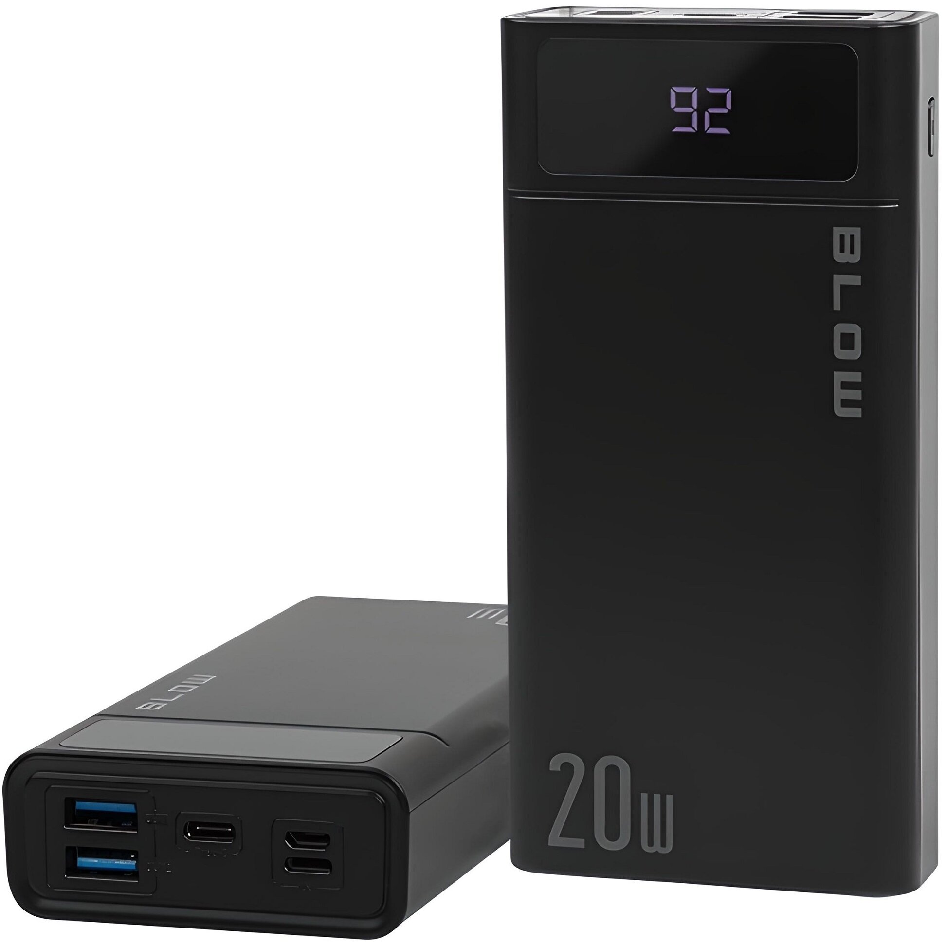 BLOW PB40A 40000mAh 20W Czarny Powerbank - niskie ceny i opinie w Media ...
